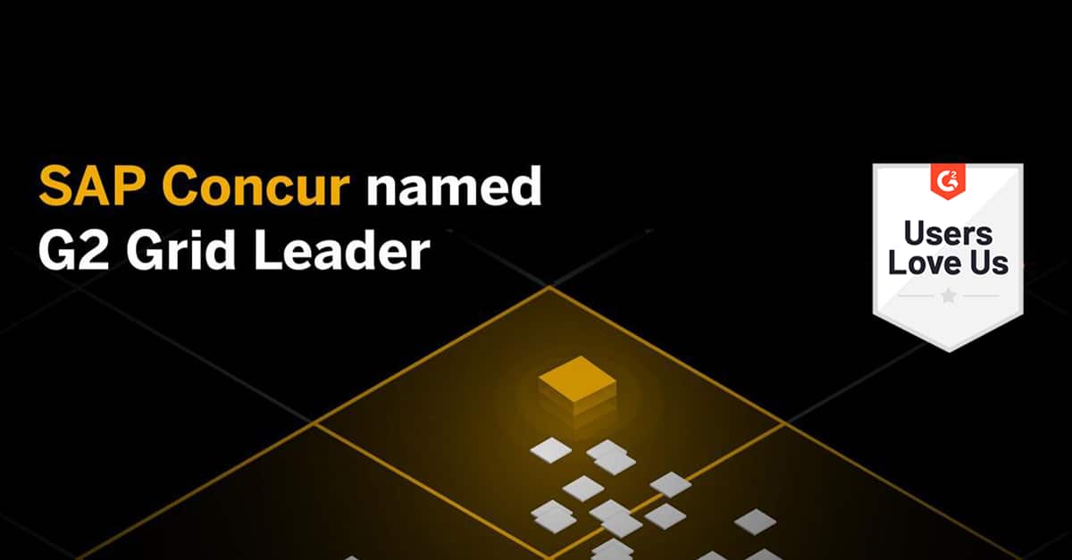 Hear Why SAP Concur Solutions Are G2 Leaders for Expense, Travel, and ...