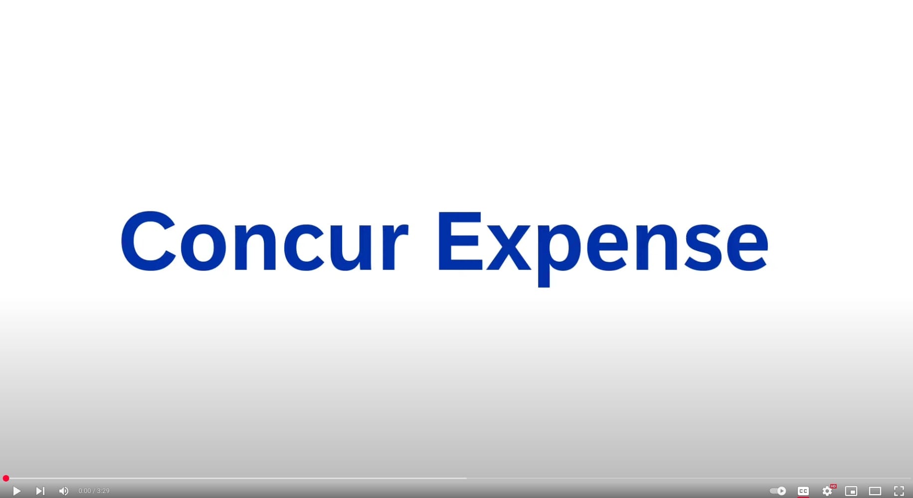 Concur Expense Demonstration | SAP Concur Australia