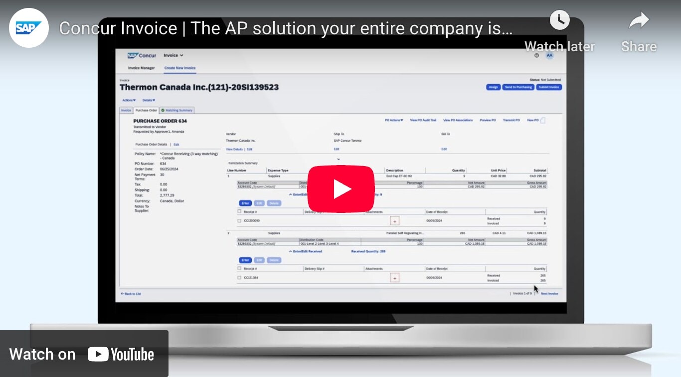Why Concur Invoice is the AP Solution Your Entire Company is Waiting ...